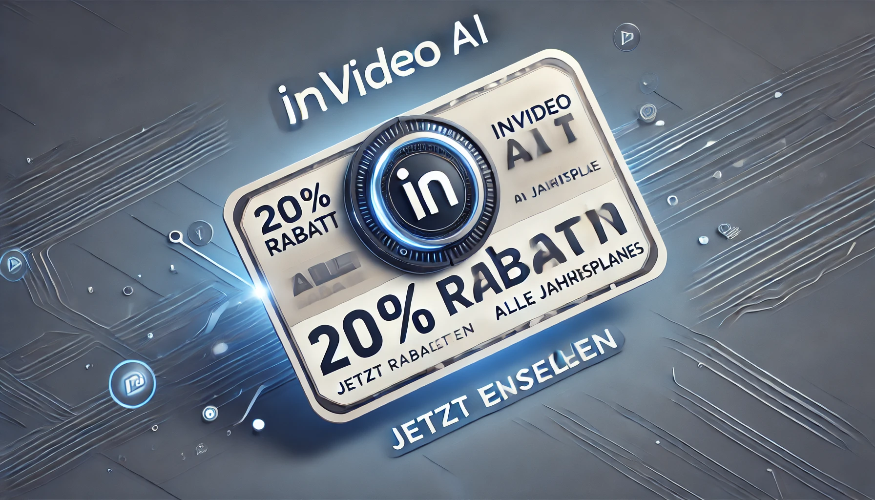 Invideo AI Gutschein und Rabatt Code mit bis zu 360$ - Affiliate-Sein.de